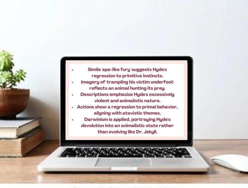 Jekyll and Hyde Character Grade 9 GCSE English Literature Flashcards - Etsy