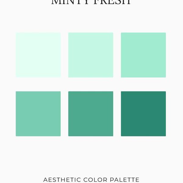 Minty green - Etsy.de