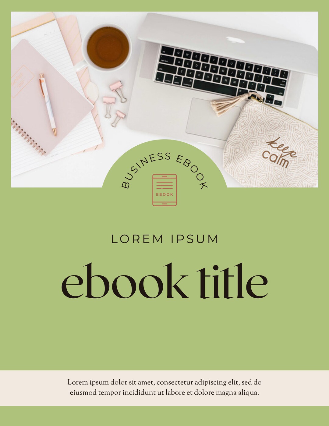 Ebook Template Pages - Etsy