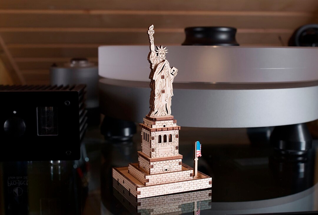 Wooden Statue of Liberty 3d Puzzle Kit, Model Statue of Liberty - Etsy