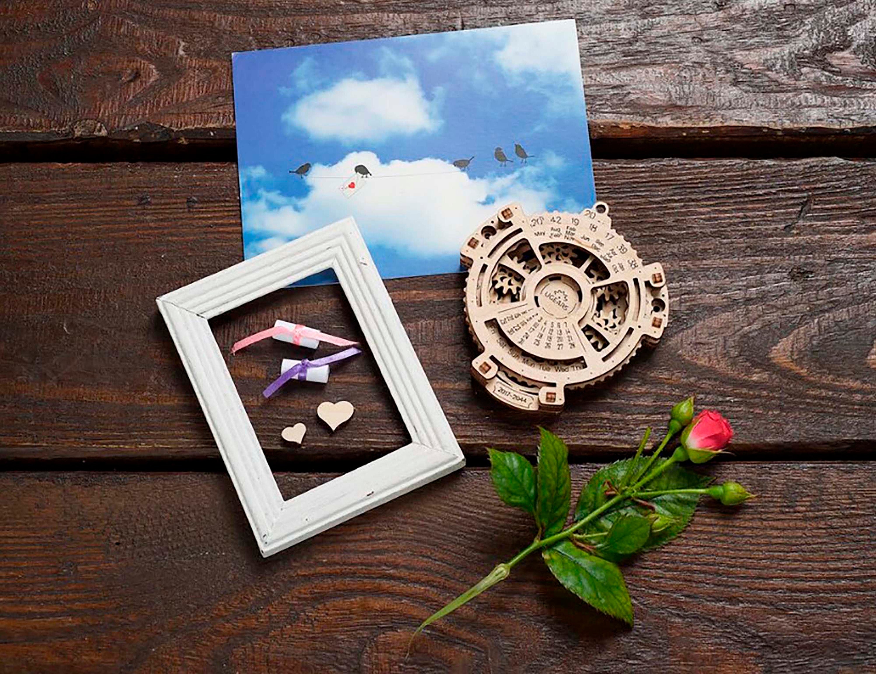 DIY Date Navigator Model Wooden Calendar Kit, Mechanical Calendar - Etsy