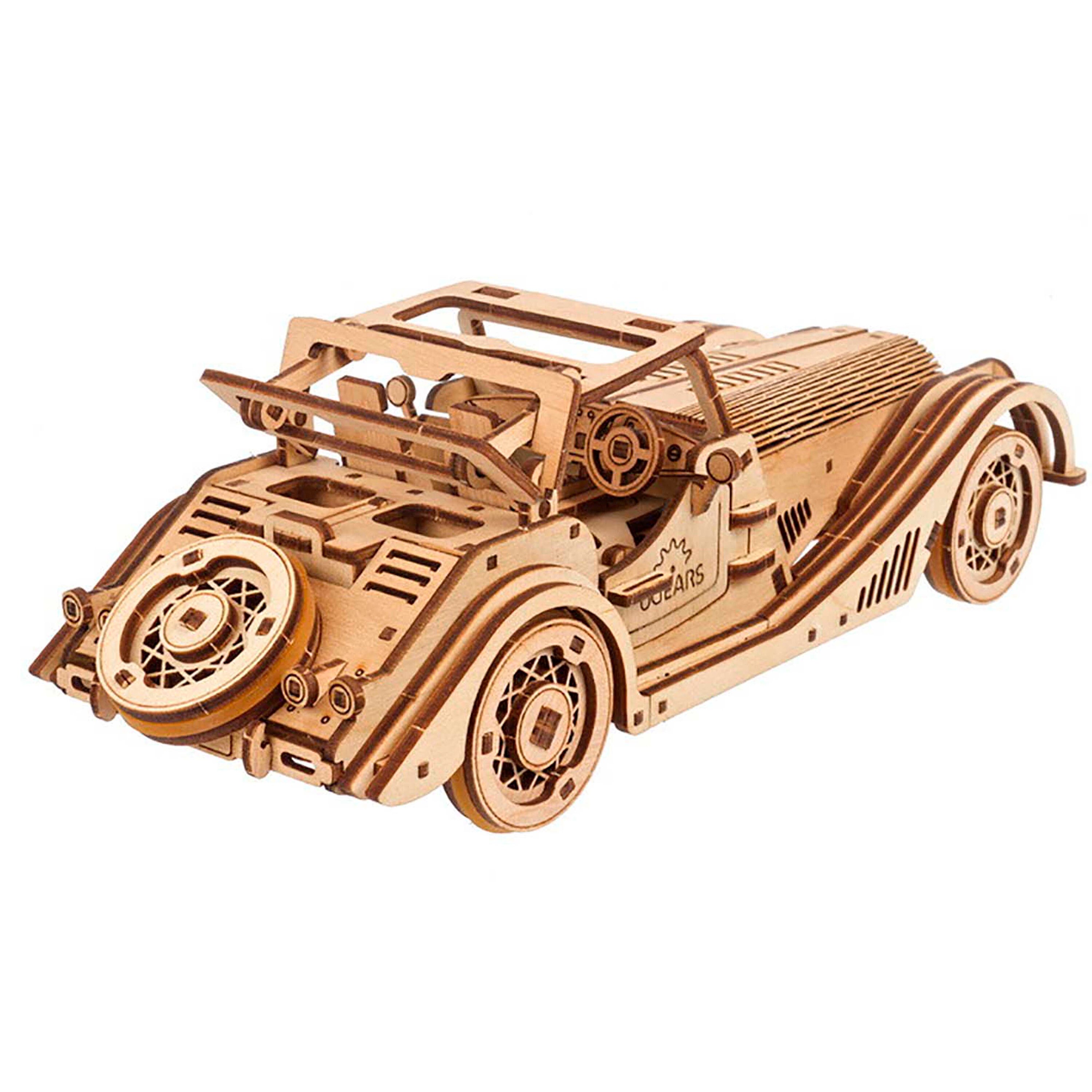 Wooden Puzzle Car Mechanical Car Kit, Plywood Car Model - Etsy