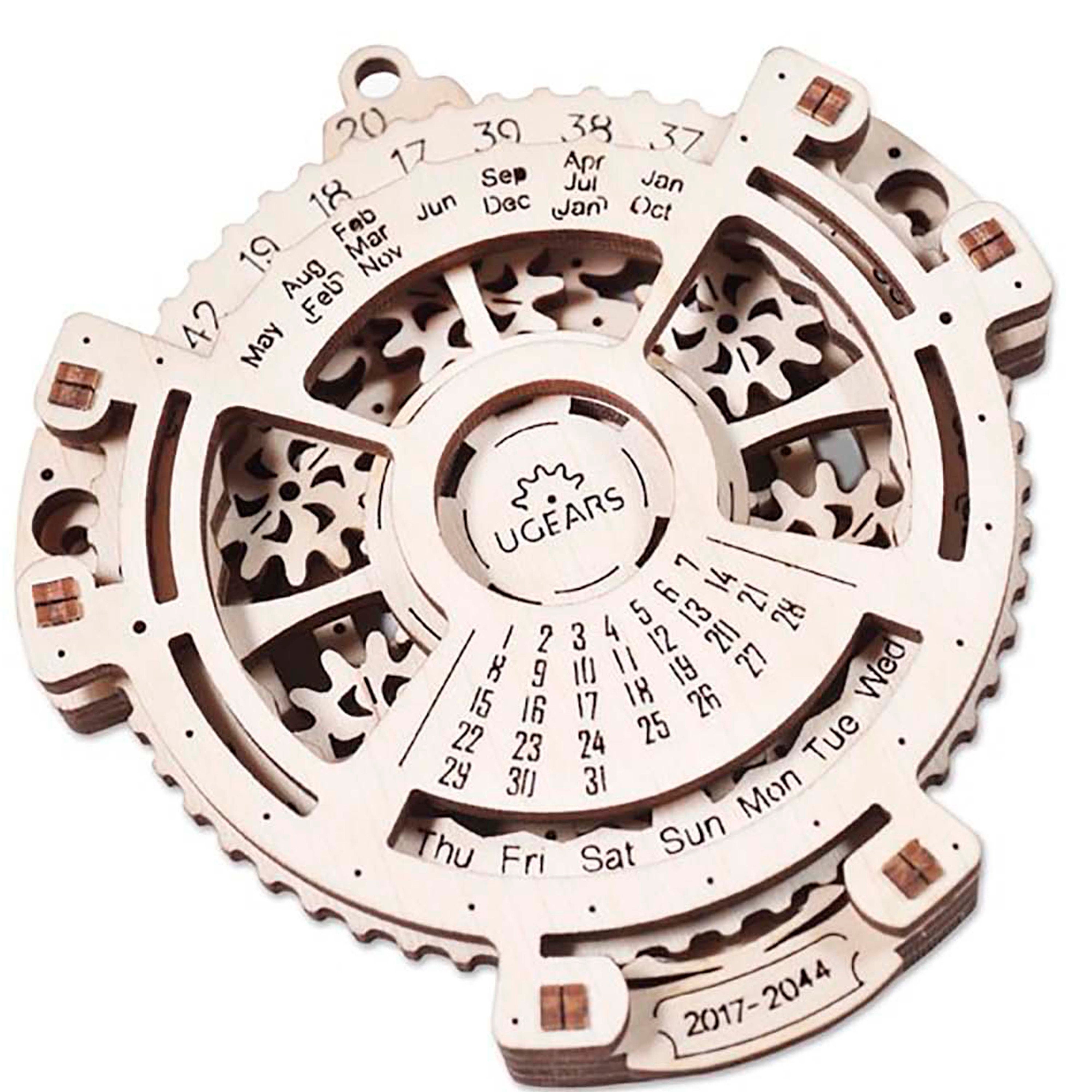 DIY Date Navigator Model Wooden Calendar Kit, Mechanical Calendar - Etsy
