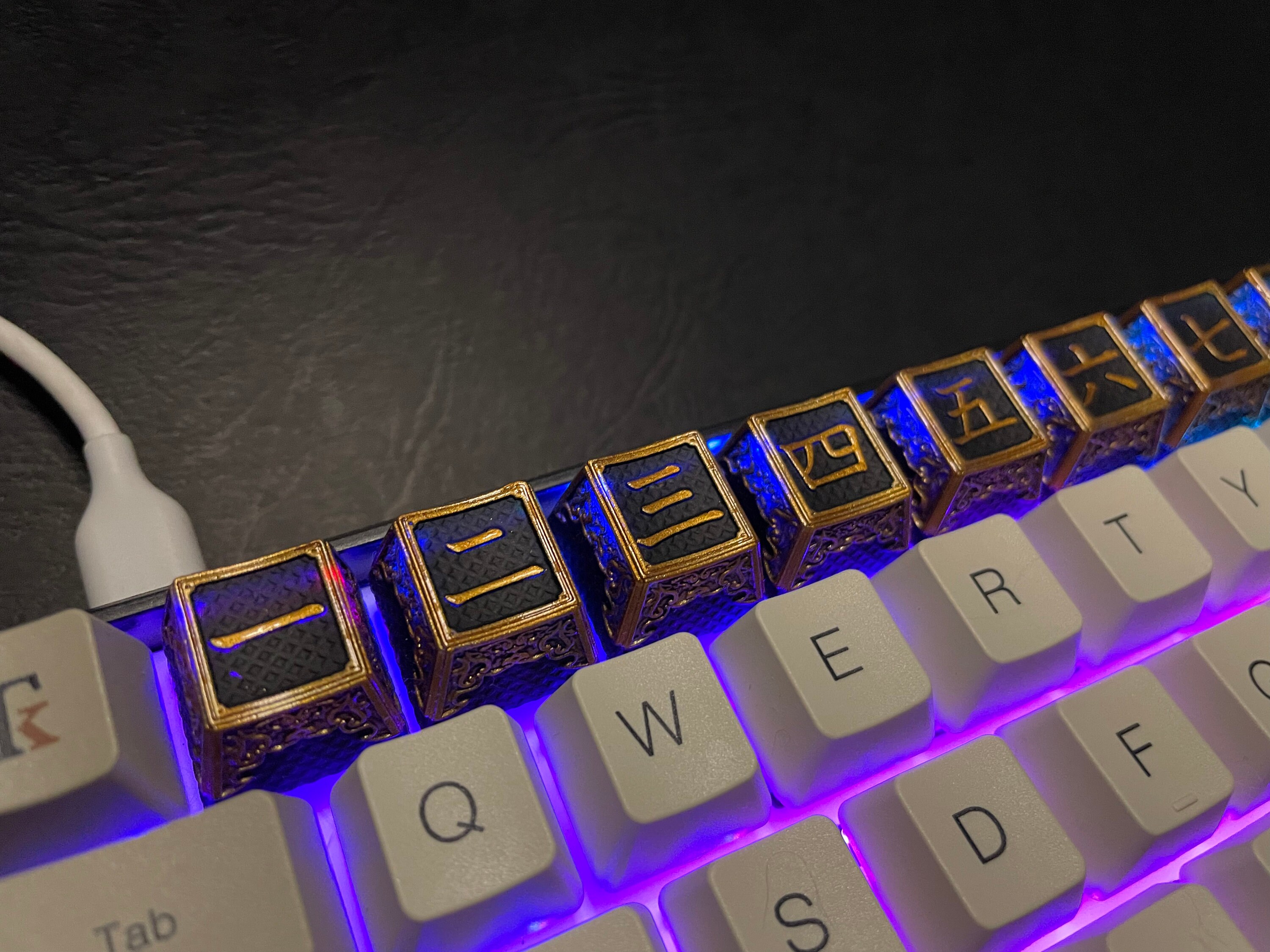 KANJI Number Keycap chinese Numerals OEM Profile - Etsy