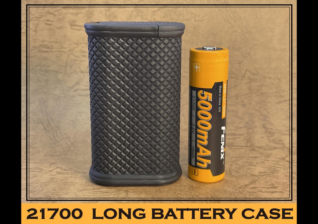 21700 LONG BATTERY CASE for Protective Circuit Battery - Etsy