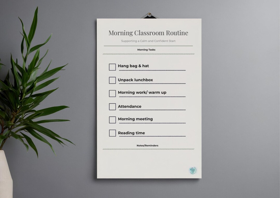 Classroom Organisation & Routine Bundle | Editable Teacher Printables ...