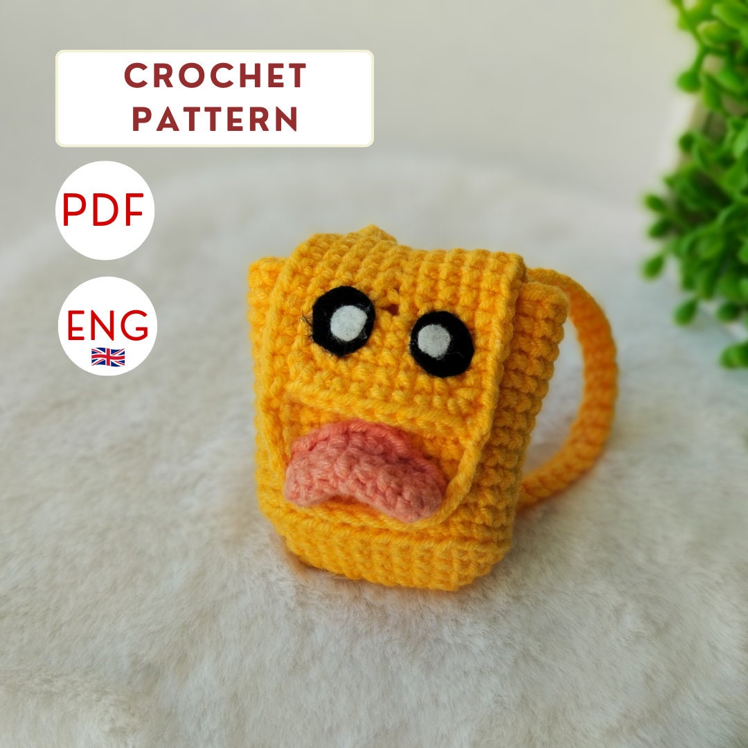 Backpack for Blythe PDF Crochet Pattern ENG - Etsy
