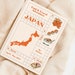 Vintage Japan Postcard Sets of 5, Shrine Temple Prints, 4x6 Post Cards ...