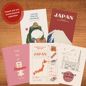 Kawaii Japan Travel Gift, Personalized Travel Journal, Japan Travel ...