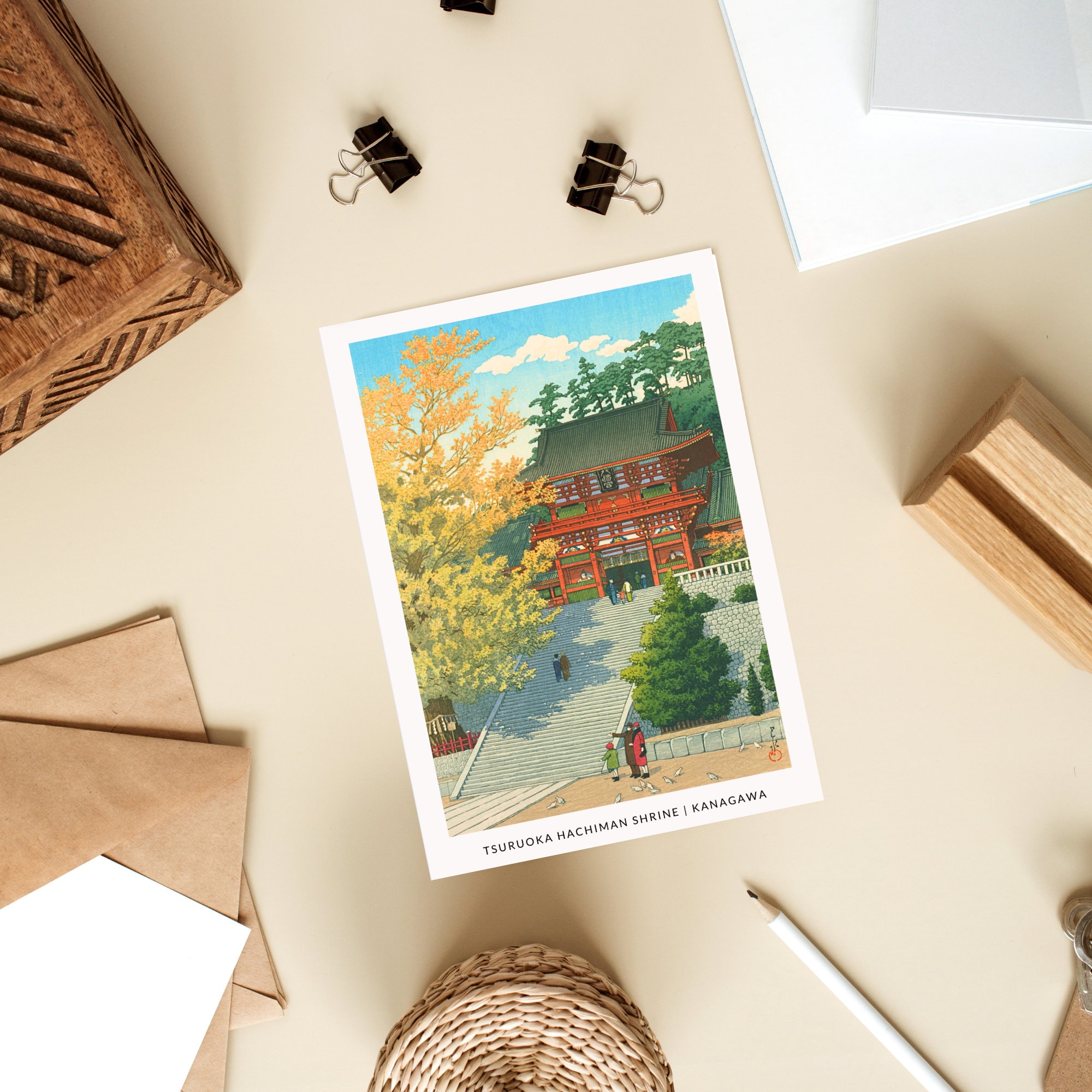 Vintage Tokyo Postcard Sets of 5, Shrine Temple Prints, 4x6 Post Cards ...