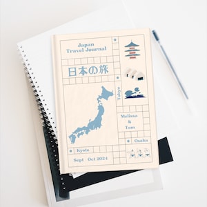 Kawaii Japan Travel Gift, Personalized Travel Journal, Japan Travel ...