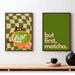 But First Matcha Poster, Black Cat Matcha Latte Wall Decor ...