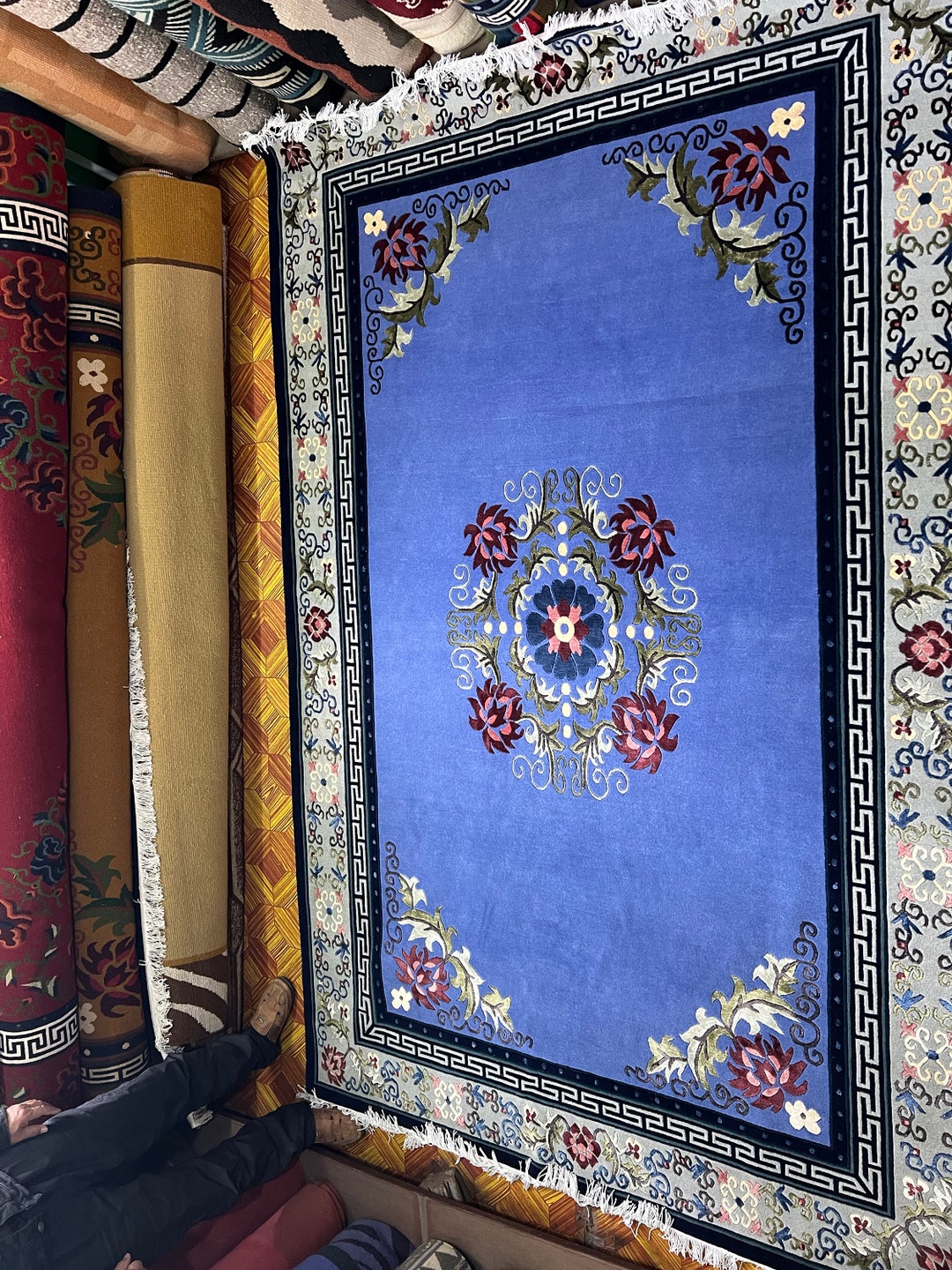 Custom Hand-made Himalayan Rugs| Made per Customers Design and Order - Etsy