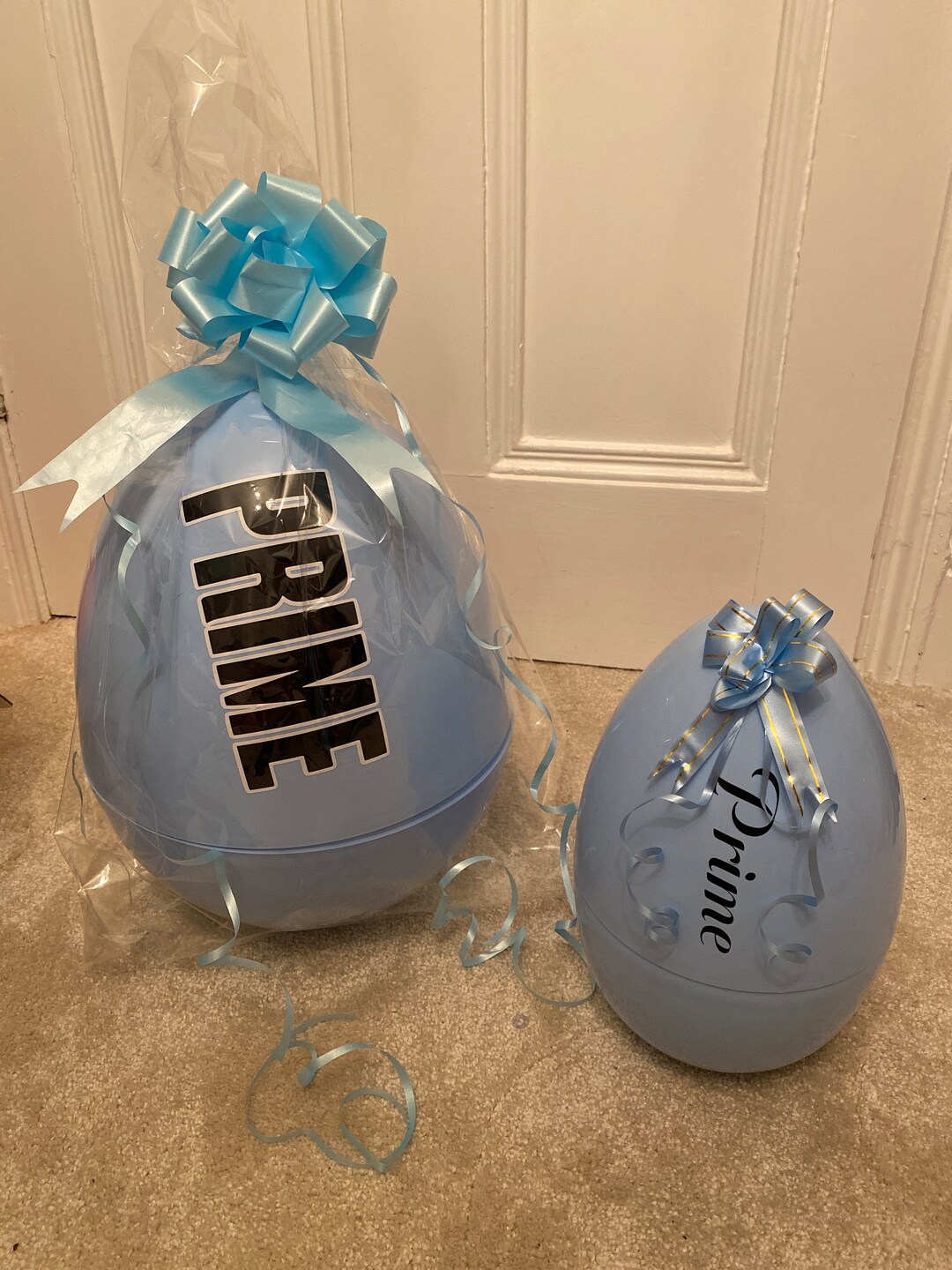 Extra Large Jumbo Prime Easter Egg and a Large Prime Egg - Etsy