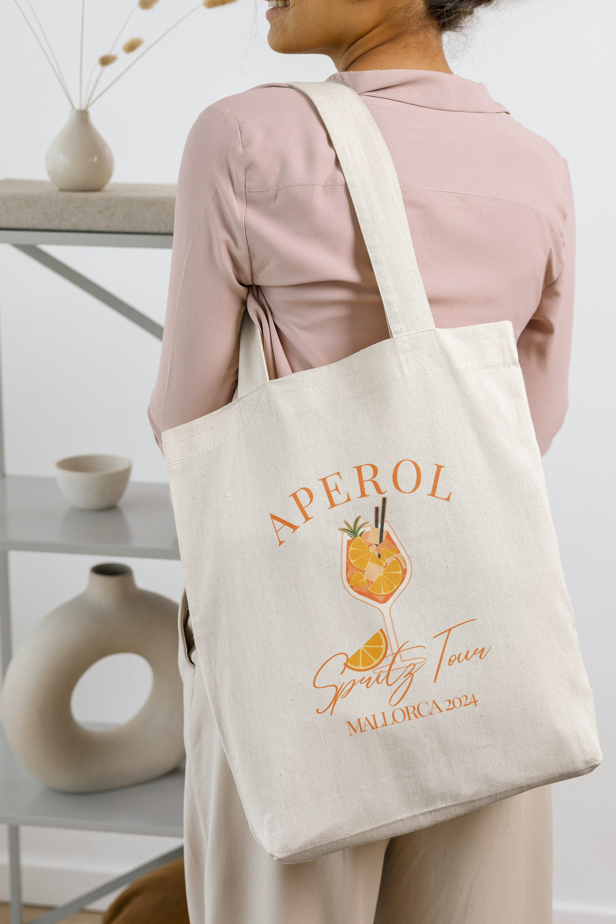 Aperol Spritz Tour Malle 2024 Always the Answer Retro Personalized Tote ...