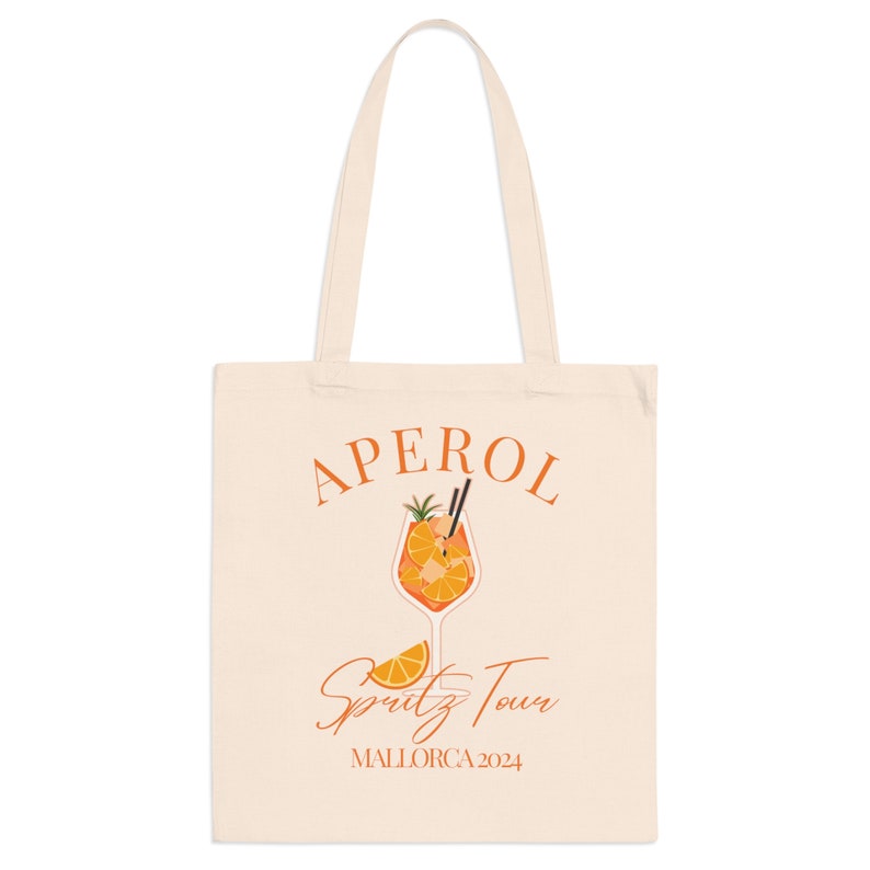 Aperol Spritz Tour Malle 2024 Always the Answer Retro Personalized Tote ...