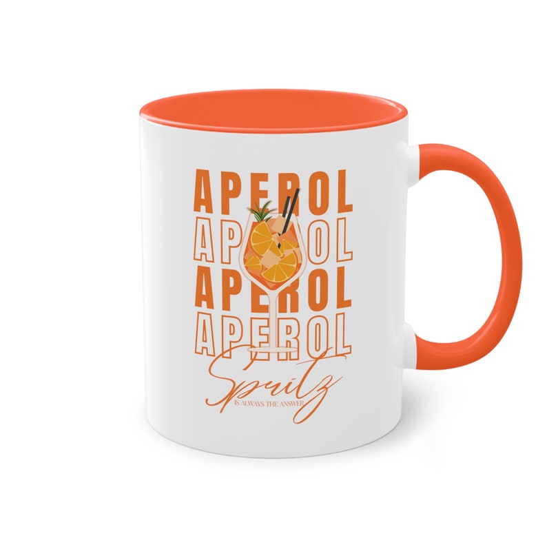 Aperol Spritz is Always the Answer Retro Aesthetic Coffee Funny Office ...