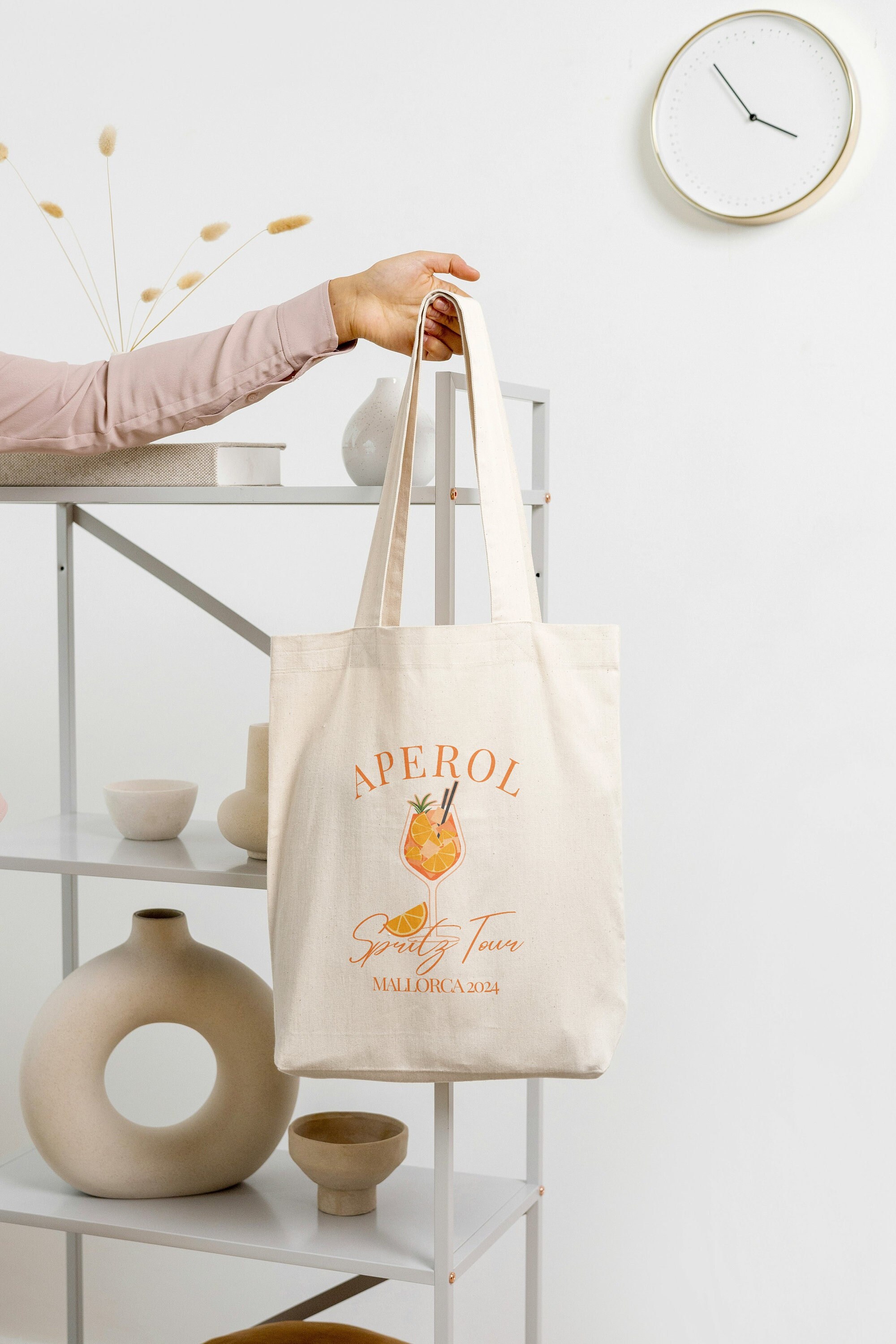 Aperol Spritz Tour Malle 2024 Always the Answer Retro Personalized Tote ...