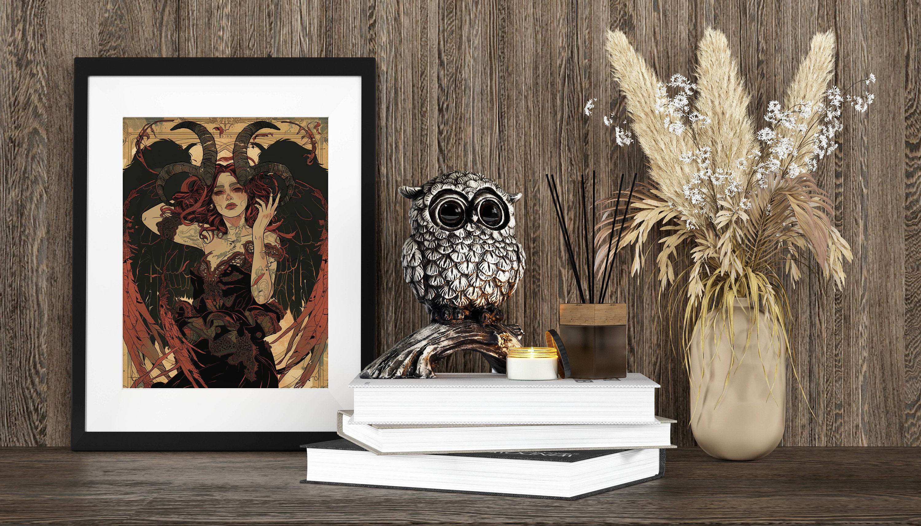 Lilith Mother of Demons, Lilith Art, Lilith Goddess Art, Dark Goddess ...