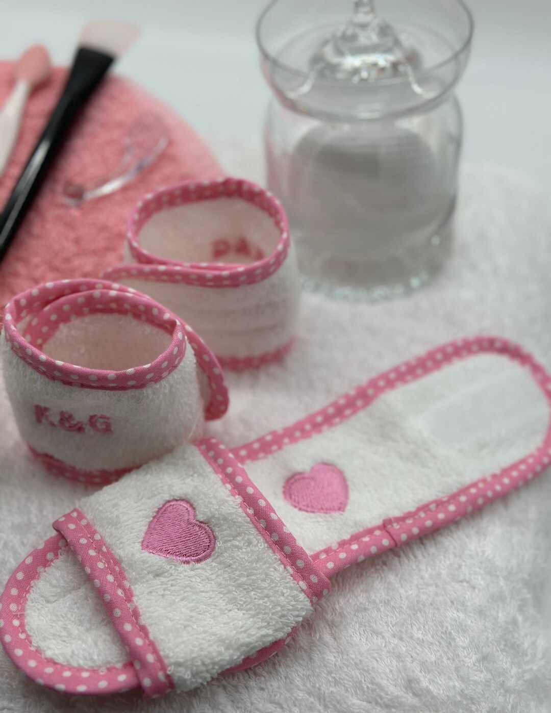 2 Handmade Spa Wristbands, Skincare, Face Wash Wristbands, Special ...