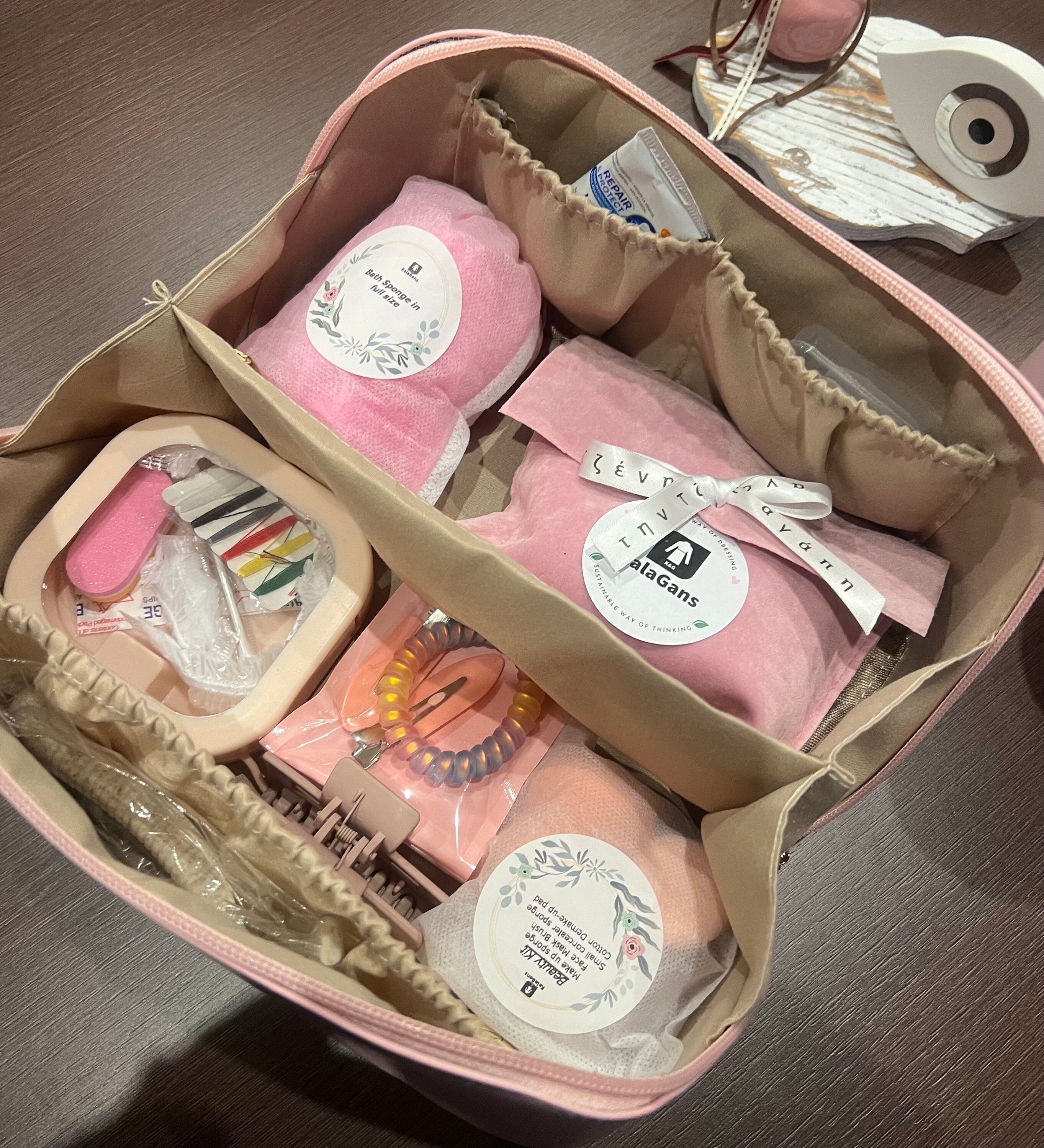 Traveler’s Set, Personalized Gift for Her, Beauty Accessories Set ...