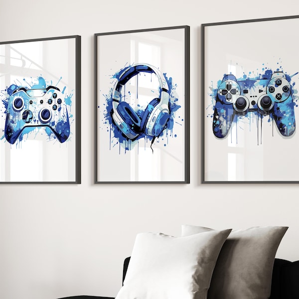 Gaming Poster - Etsy UK