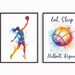 Set of 3 Netball Posters for Girls Bedroom Netball Wall Art Prints Teen ...