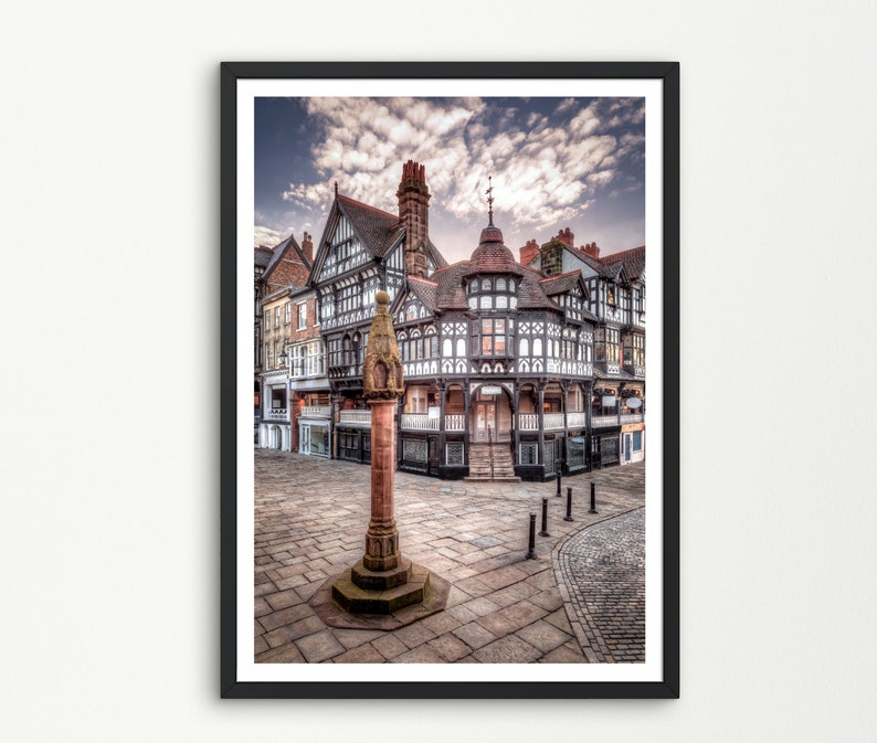 The Cross, Chester. Photo Art Giclée Print. Chester, Cheshire UK. - Etsy