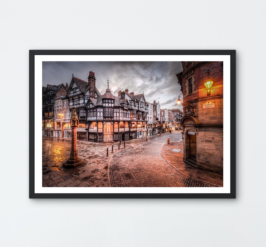 The Cross, Chester. Photo Art Giclée Print. Chester, Cheshire UK. - Etsy