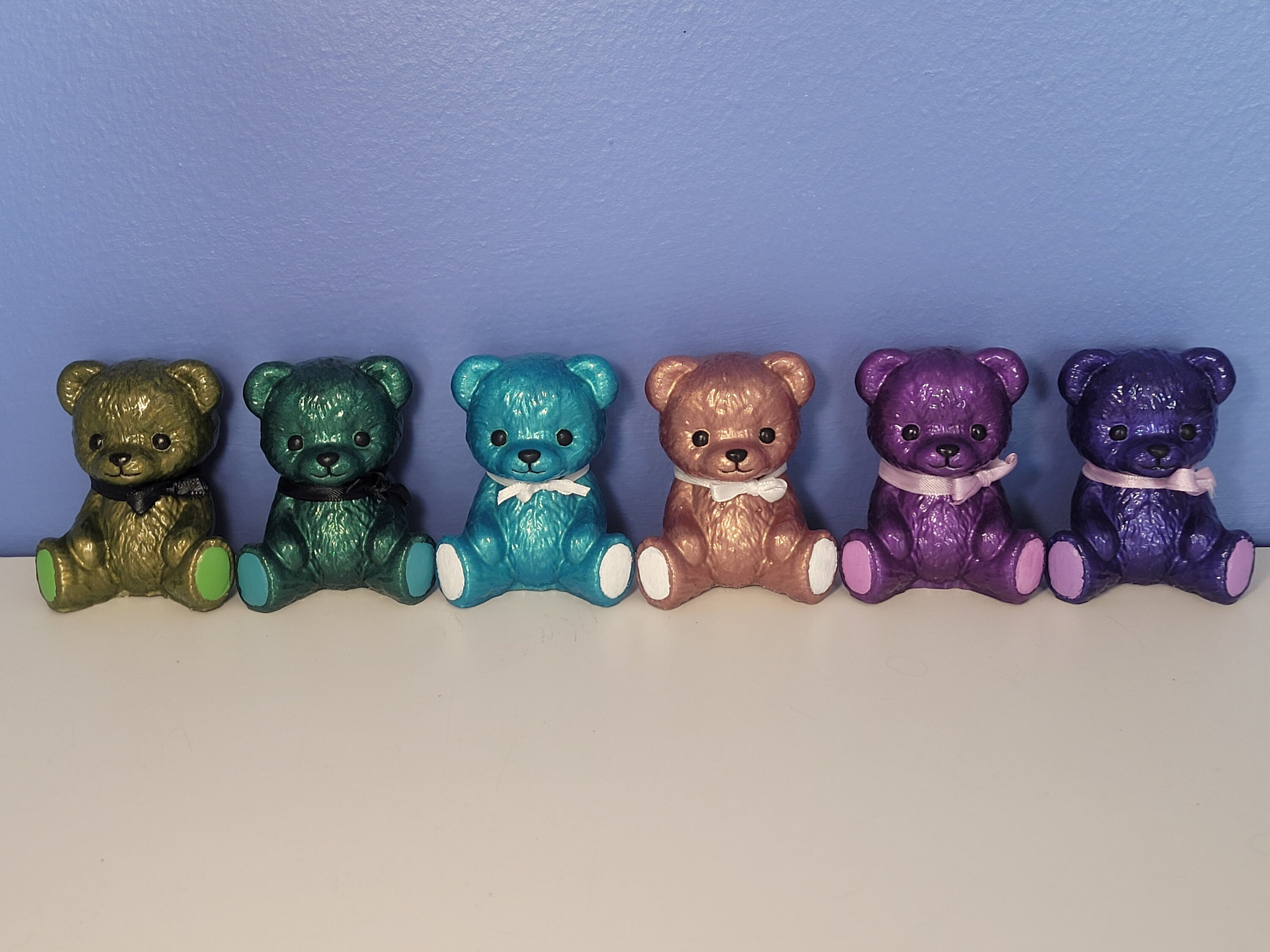 Resin Teddy Bear - Etsy