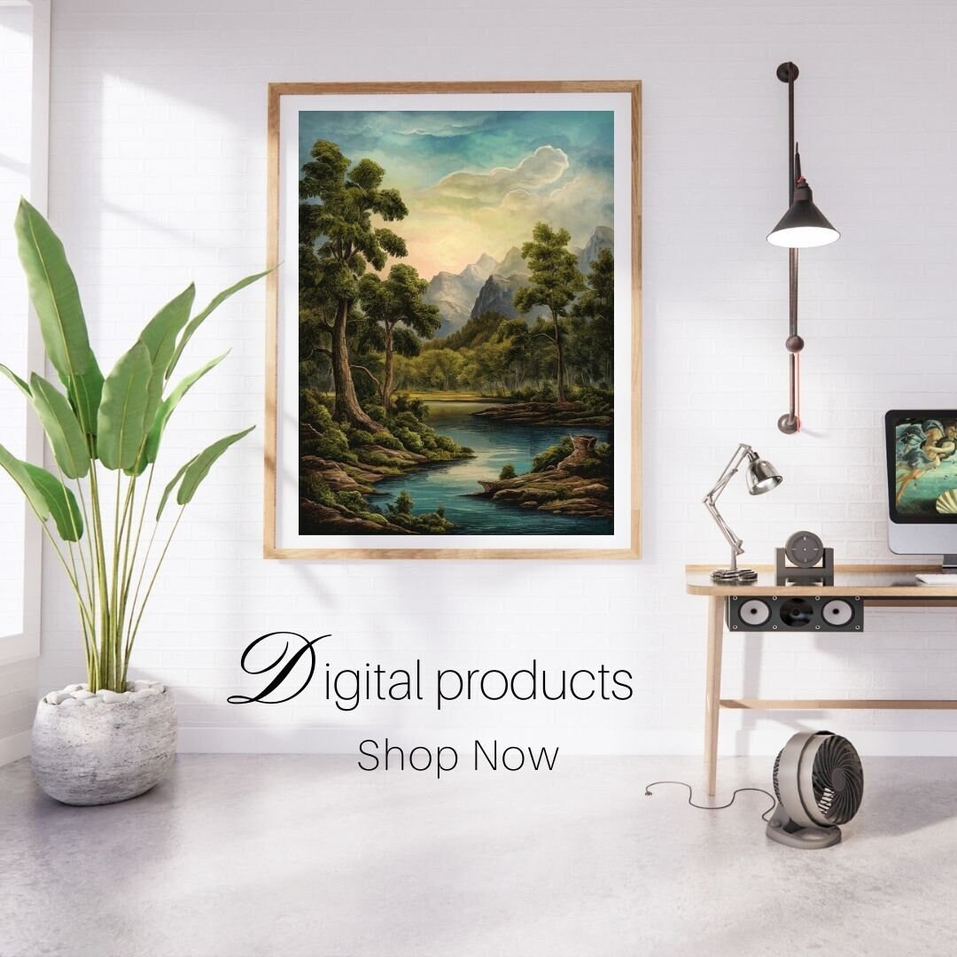 Landmark Prints, Digital Prints, Printable Wall Art, Natural Print ...