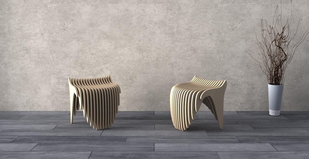 Parametric Wooden Shaped Chair - Parametric Wooden Chair - Parametric ...