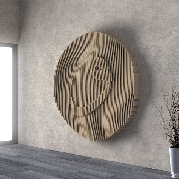 Parametric Wall Art Circle - Etsy