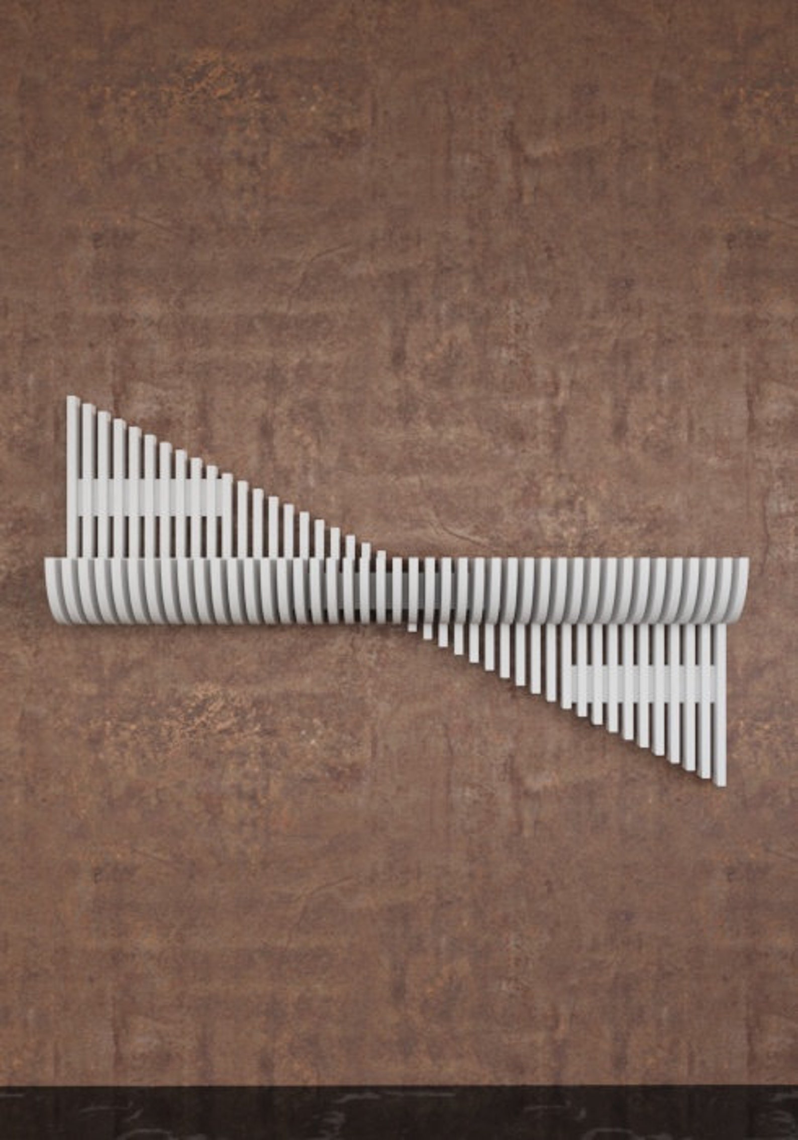 Floating Shelf Parametric Wall Piece Parametric Wooden Wall Shelves ...