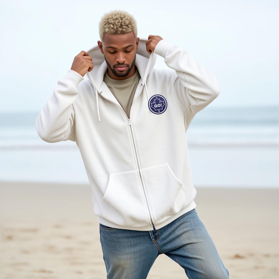 Toronto Maple Leafs Hockey Hoodie 18600, Heavy Blend Full Zip ...