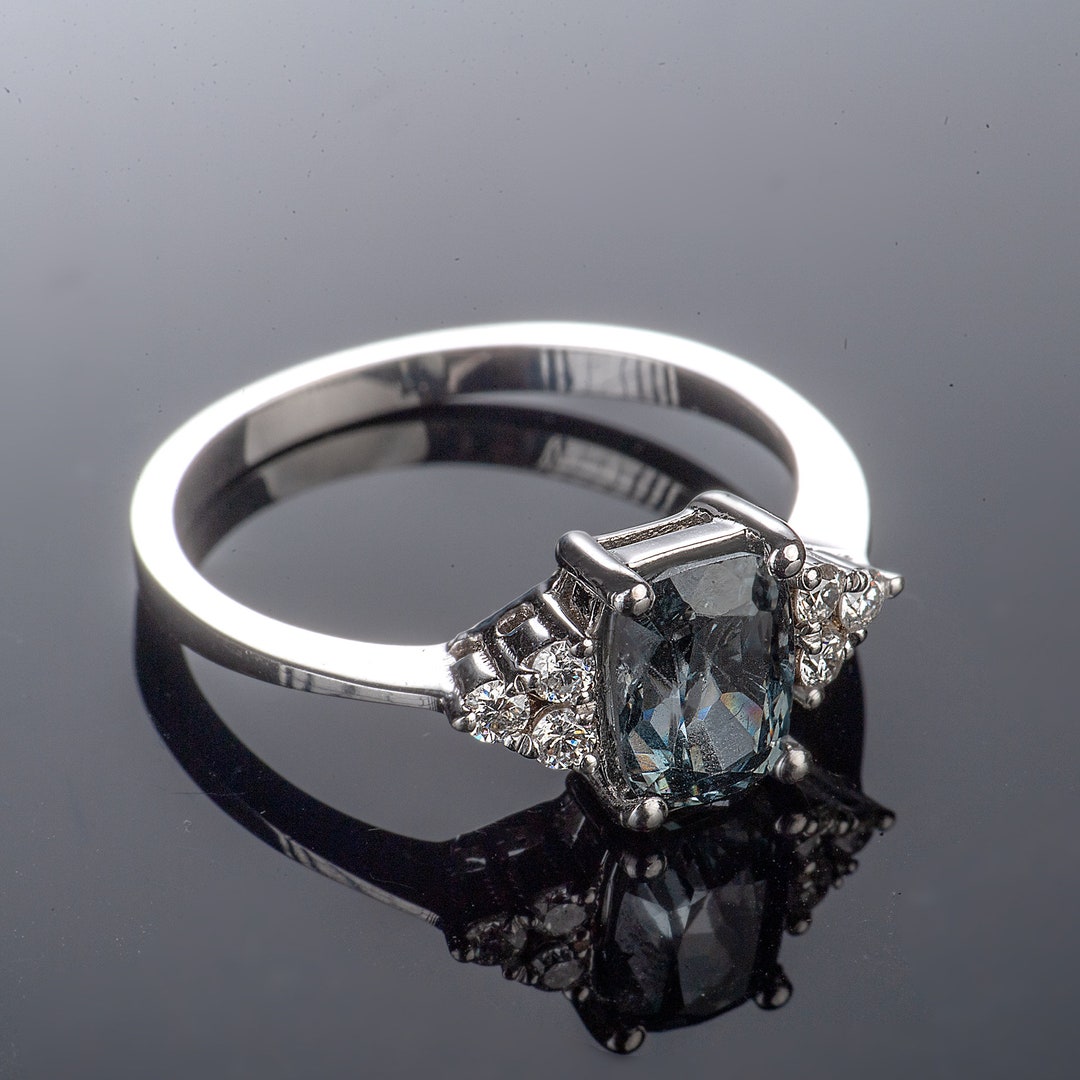 1.85 Ct GIA Certified Diamond Ring, Real Natural Diamond Ring in 14k ...