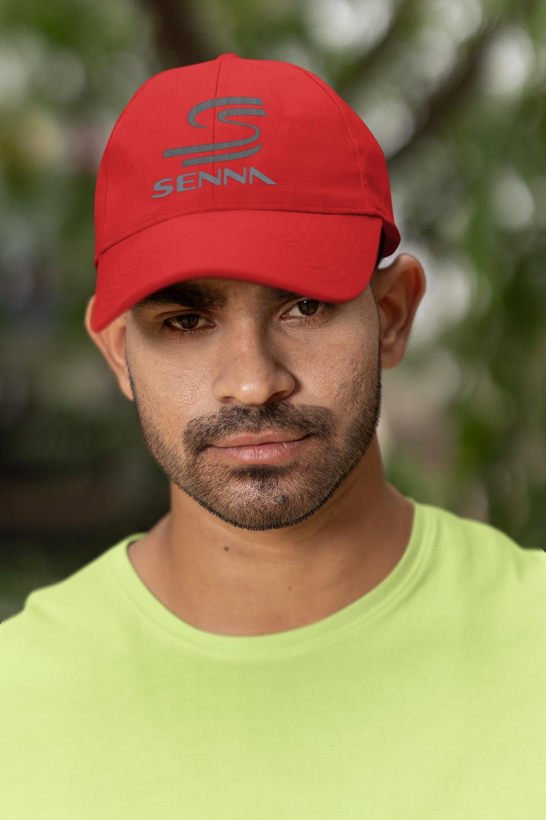 Cap, Classic Dad Cap With SENNA Design, Baseball Hat, Vintage Style ...