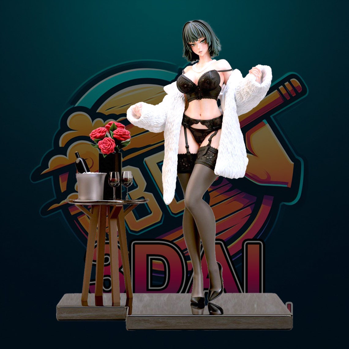 Sexy Fubuki Stl Model For 3d Printing 3d Printable Sexy Secretary Model Sexy 3d Figure Stl