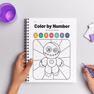 Cute 23 Color by Number Pages, Creative and Enjoyable Coloring Sheets ...
