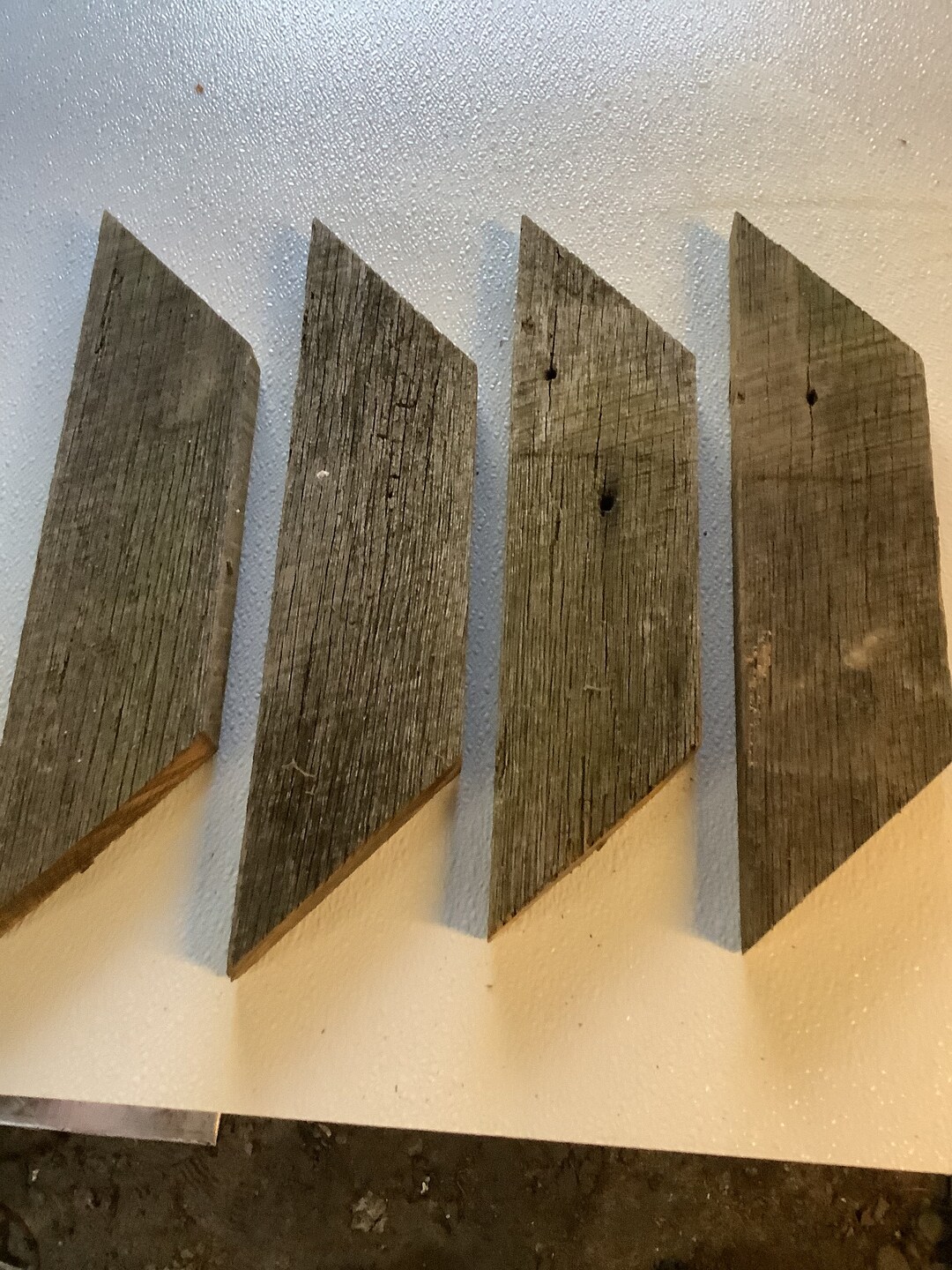 4-16 in Barn Wood Boards Mitered 45 Degrees - Etsy