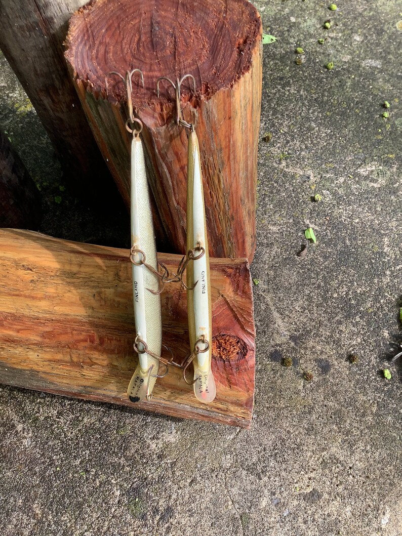 2 Rapala Finland Original Floating Minnows - Etsy