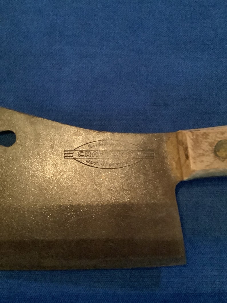 Vintage Craftsman Meat Cleaver - Etsy