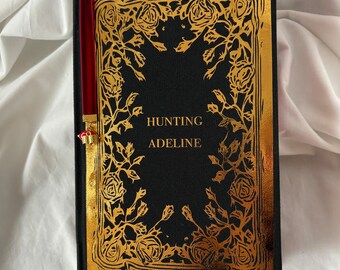 Haunting and Hunting Adeline Rebound Book Duet RED Foil Edition Special Edition, Handmade, Foil ...