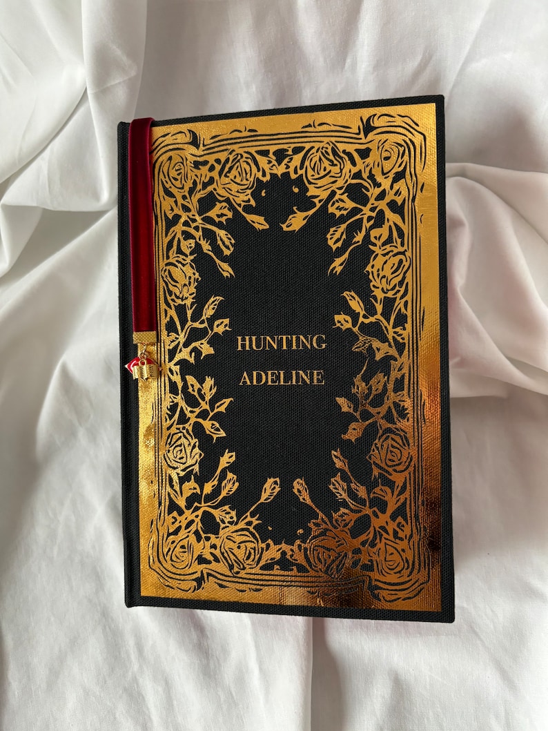 Hunting Adeline Rebound Book Special Edition, Handmade, Foil Cover, HD Carlton, Cat and Mouse ...