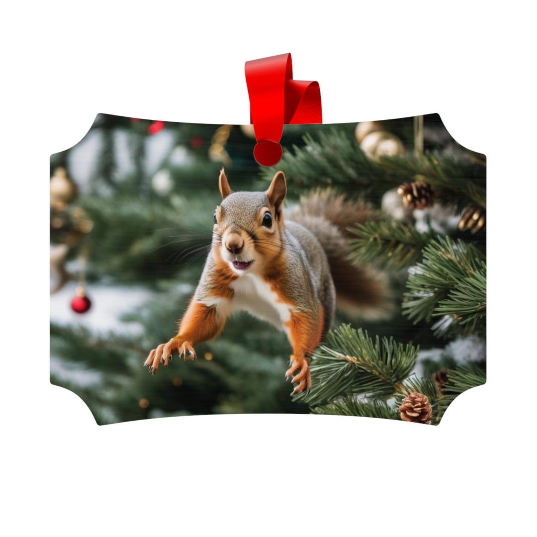 National Lampoons Christmas Vacation 'squirrel' Plywood Christmas Tree ...