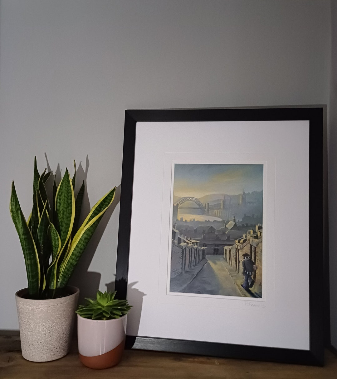 Byker NUFC Newcastle United Peter Francis Art Print - Etsy Australia