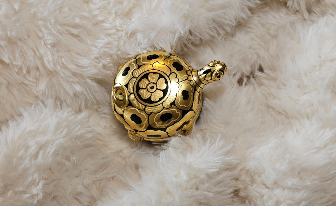 Bagan Lacquer, Turtle Lacquer Box, Small Jewelry Box, Myanmar Lacquer ...