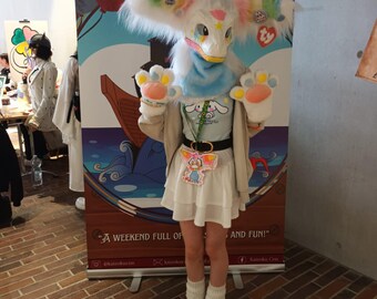 Dino Mask bat Clown Premade - Etsy