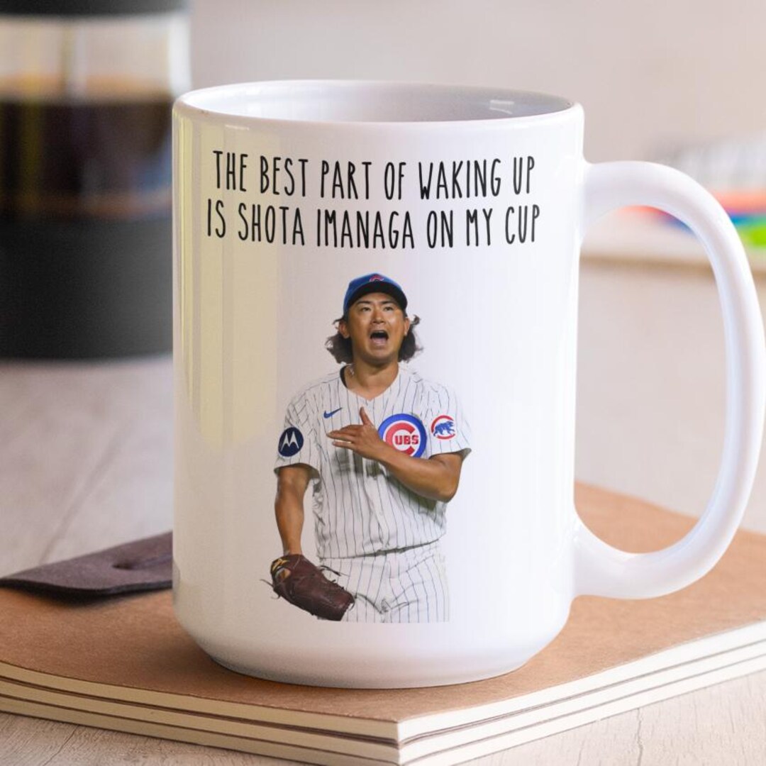 Shota Imanaga Coffee Mug, Chicago Cubs Baseball Fan Gift, CHI Sports ...