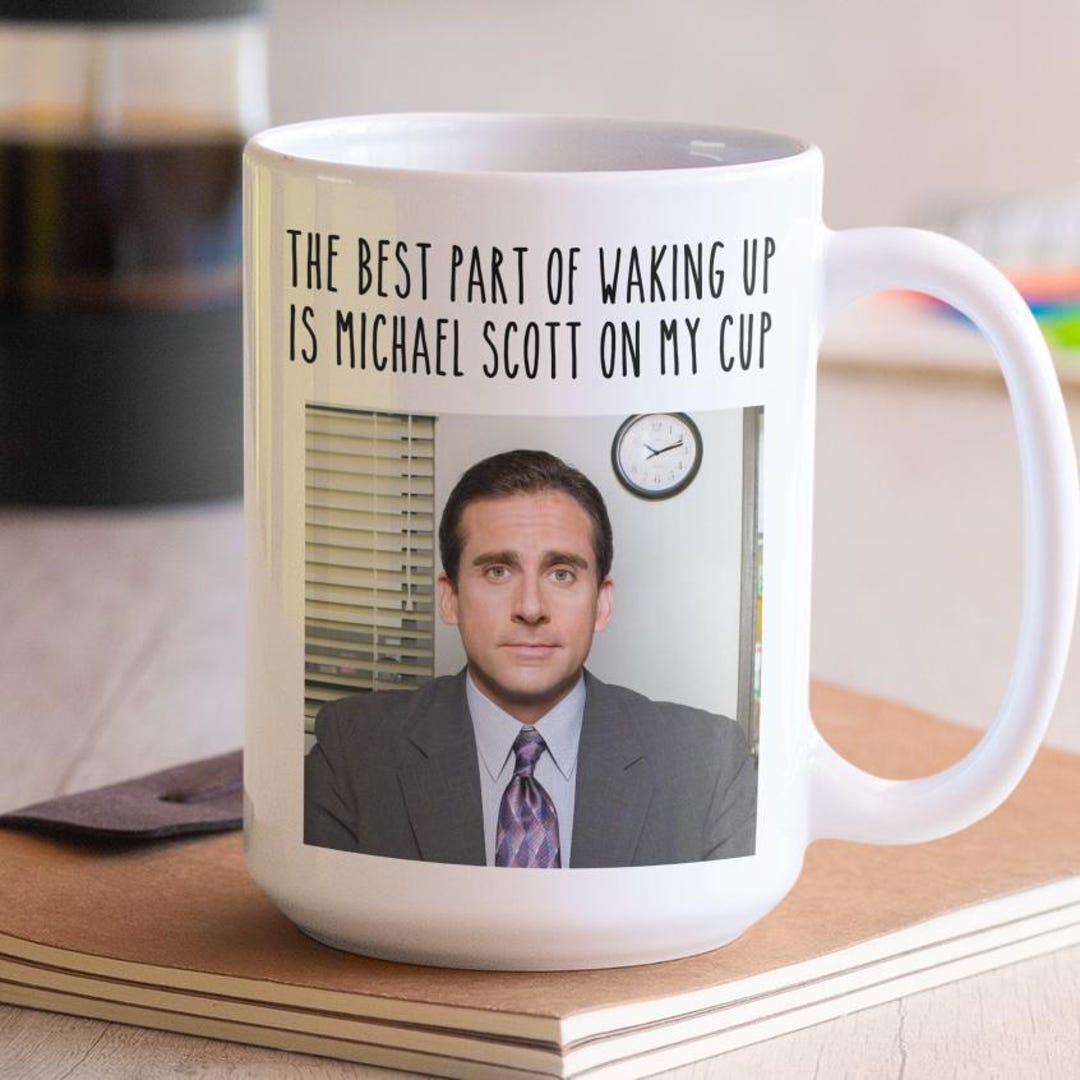 Michael Scott Coffee Mug, the Office TV Show Fan Gift Idea, Steve ...